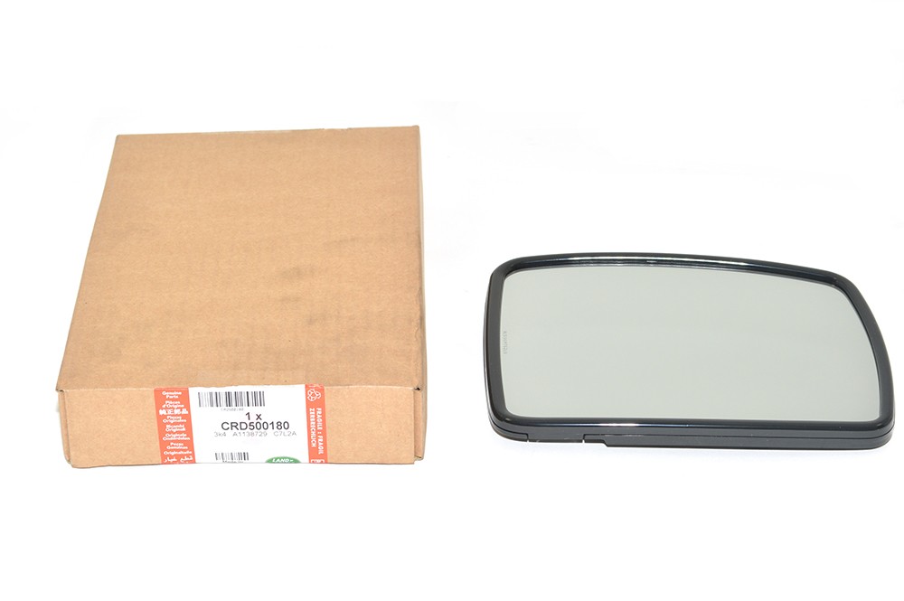 CRD500180 - GLASS ASY - REAR VIEW OUTER MI - Land Rover Parts