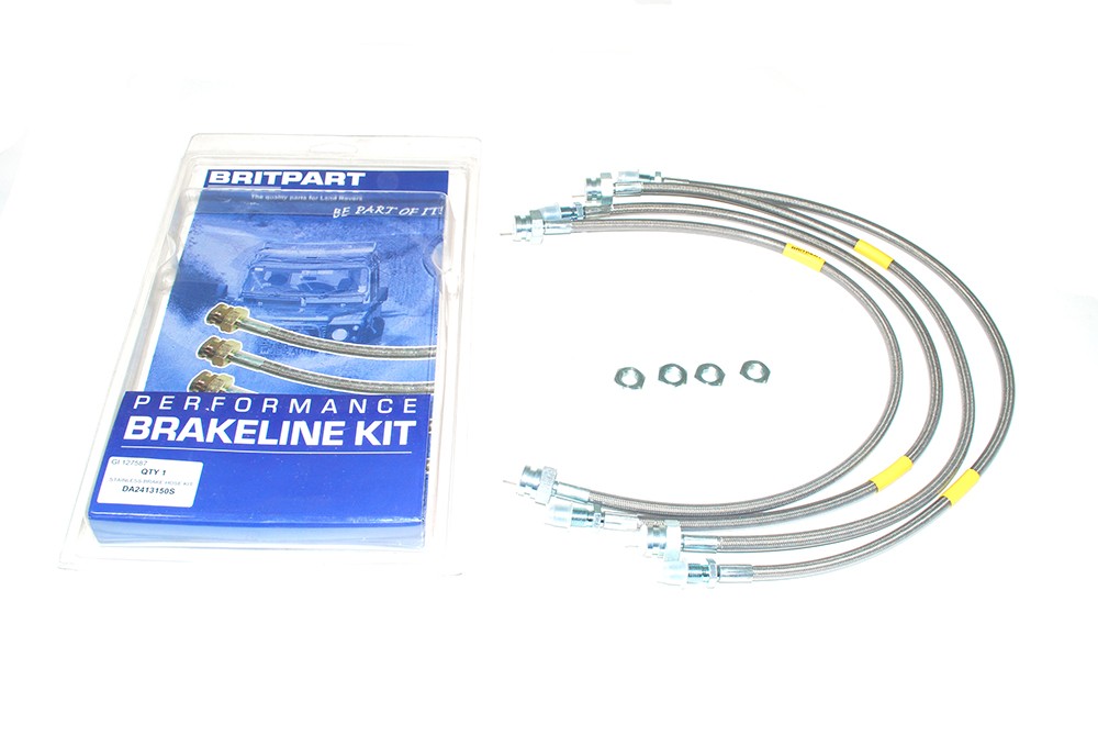 DA2413150S - STAINLESS BRAKE HOSE KIT +150 - D1 95-99 FROM MA018992 ABS ...