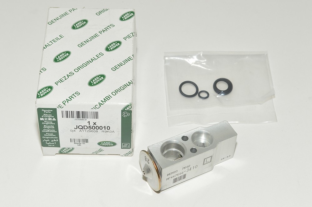JQD500010 - VALVE ASY - EVAPORATOR EXPANSI - Land Rover Parts