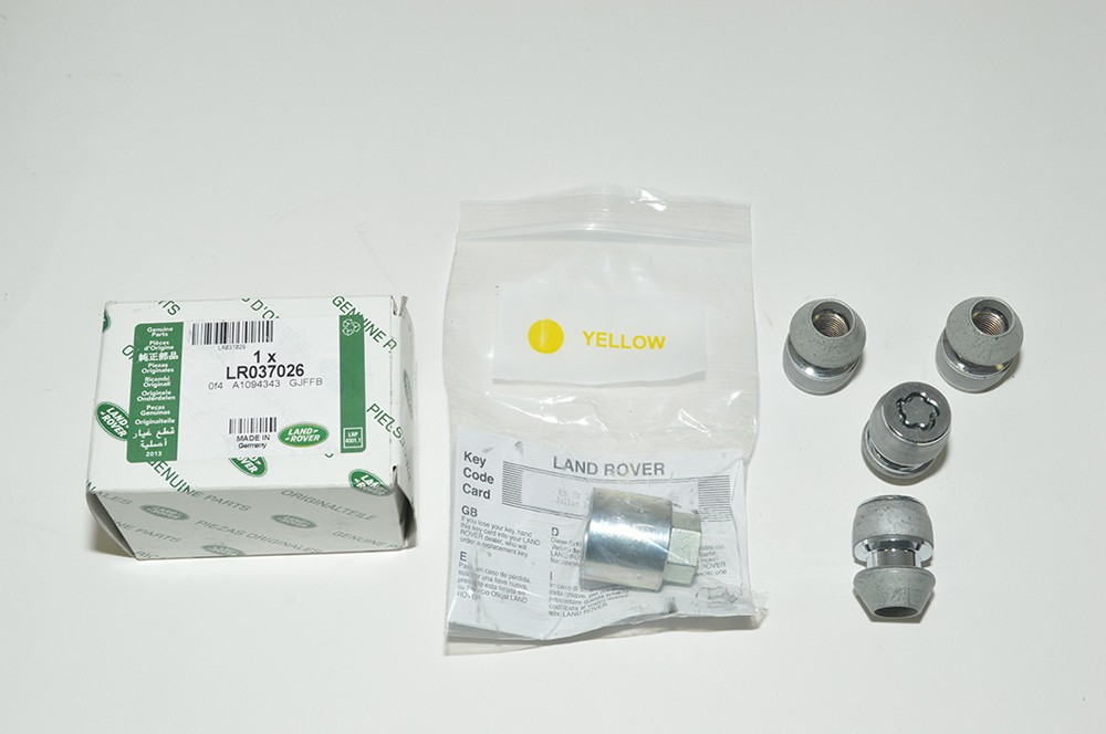 LR037026 - KIT - WHEEL LOCKING - Land Rover Parts