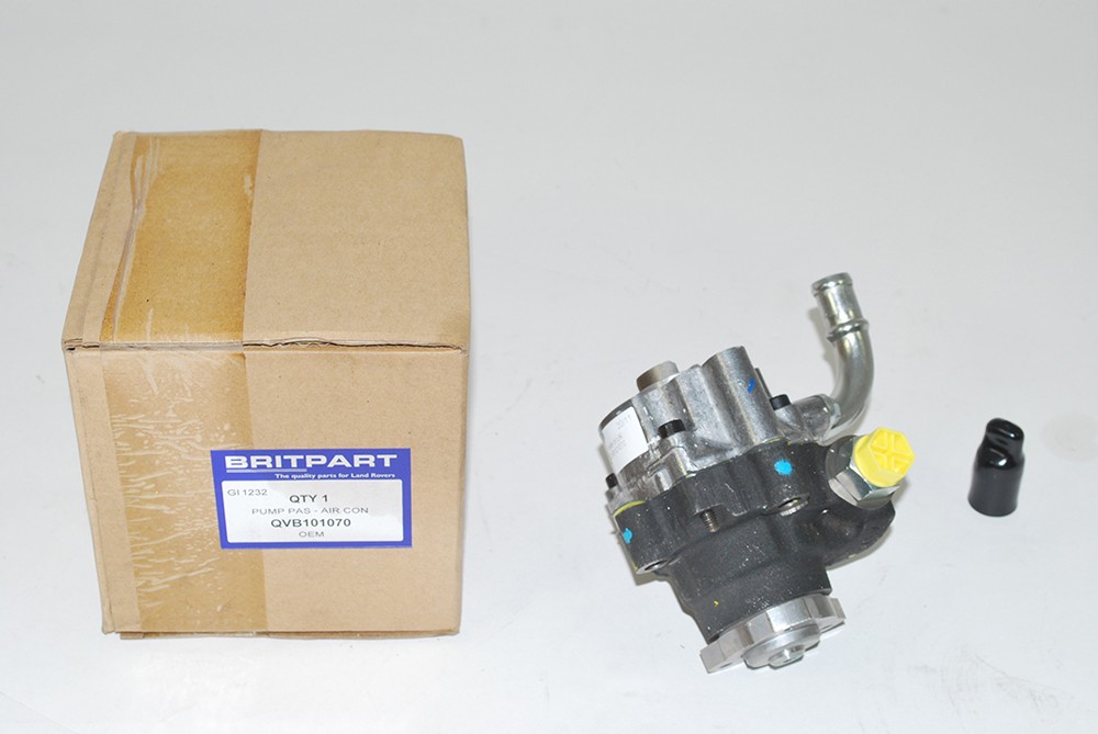 QVB101070 - PUMP PAS - LESS AIR CON - BRITPART - Land Rover Parts