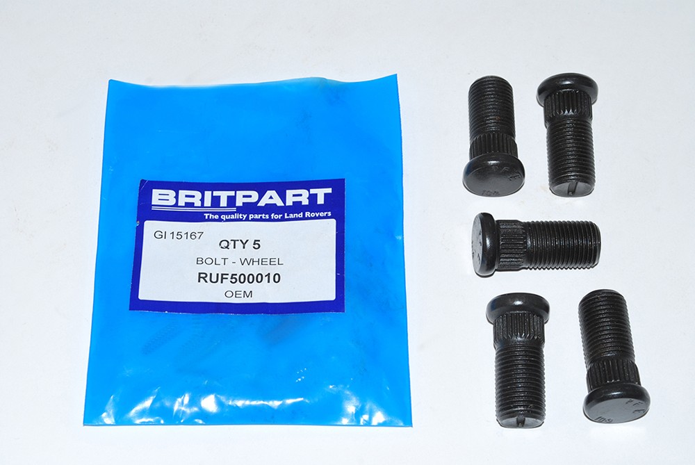 RUF500010 - BOLT - WHEEL - OEM - Land Rover Parts