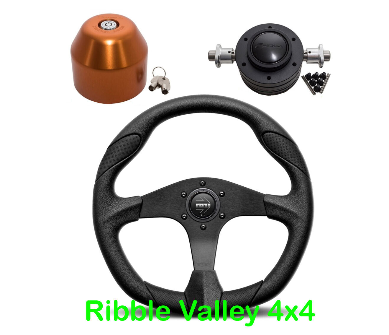 DEFENDER QUICK RELEASE SECURITY LOCK, STEERING BOSS AND QUARK WHEEL 36 ...